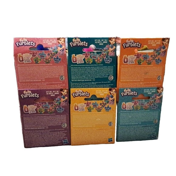 Hasbro | Toys | Furby Furblets Mini Friends Complete Set Of 6 45 Sounds ...